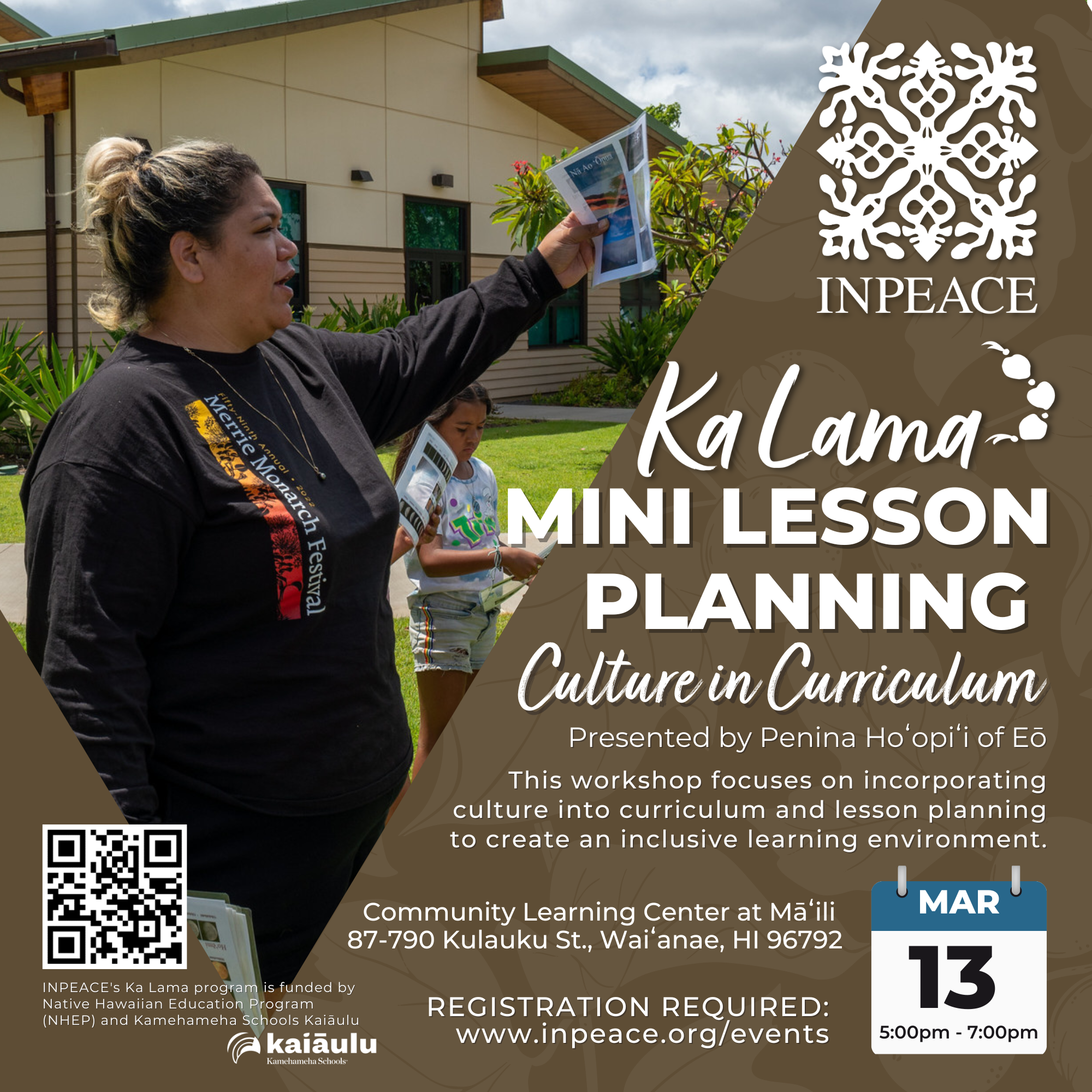 Mini Lesson Planning - Culture in Curriculum - INPEACE